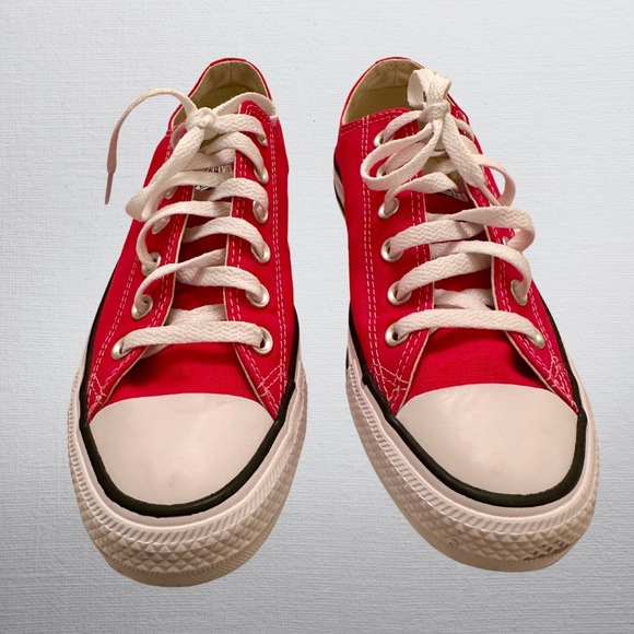 Converse | Shoes | Converse Chuck Taylor All Star Lo Sneaker Red | Poshmark